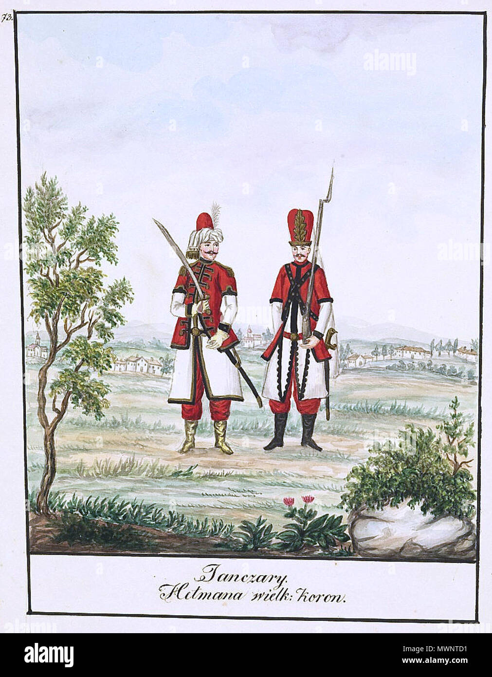 . Polish Janissaries of the Grand Hetman of the Crown . 19th century ...