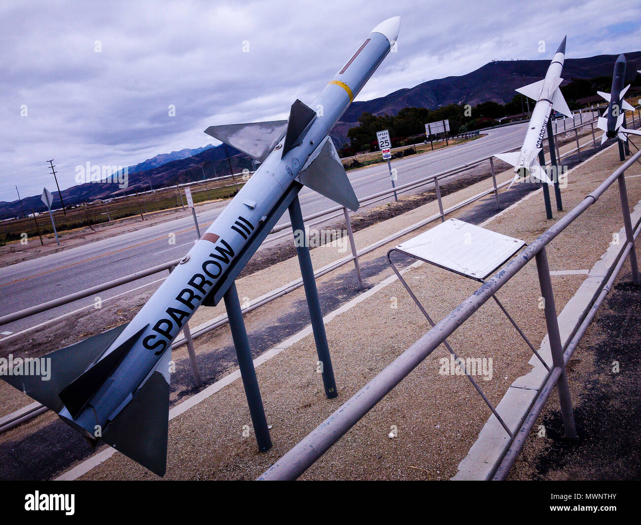 Stock Photo - Sparrow III , Point Mugu Missile Park, Port Hueneme ...