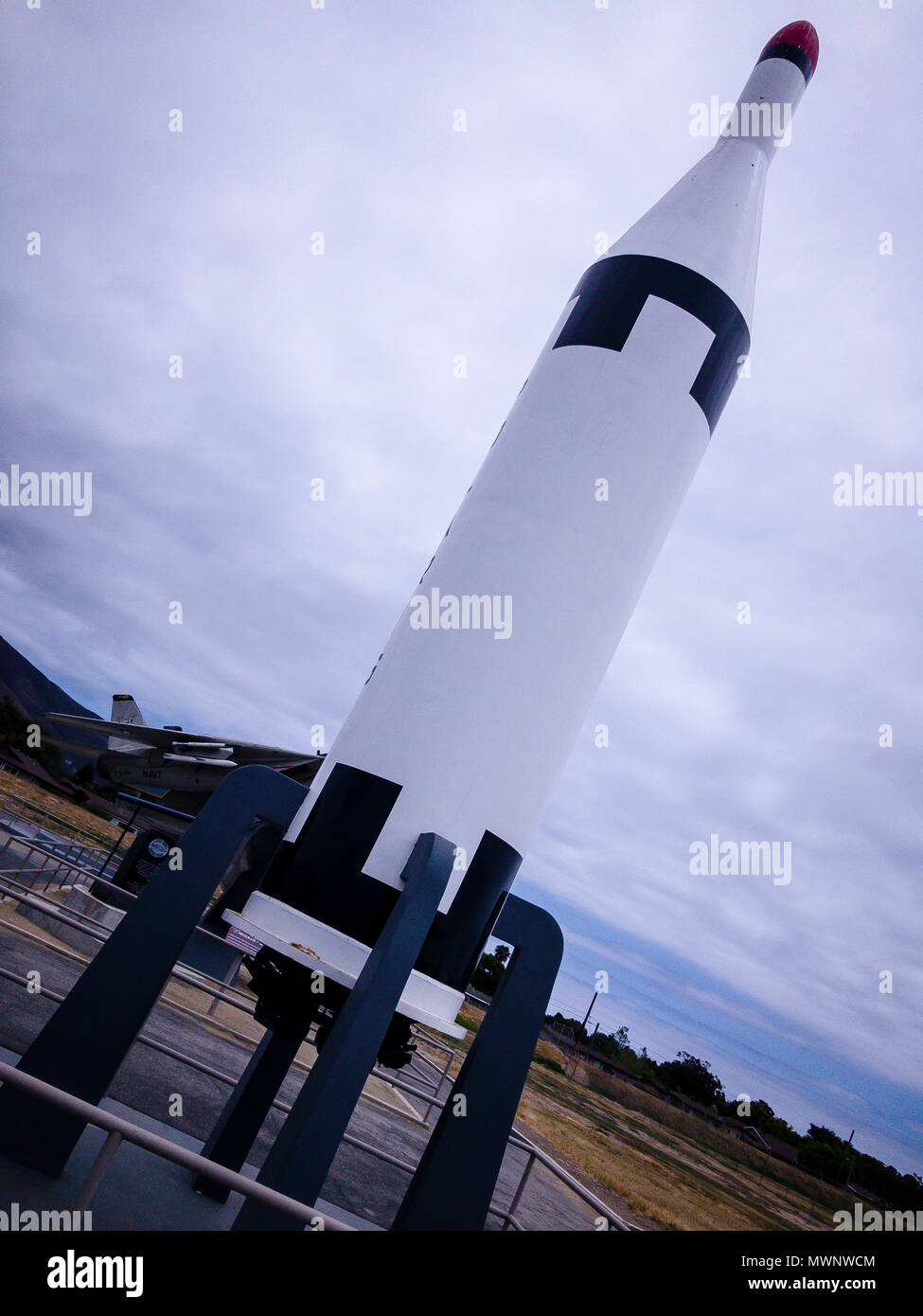 Stock Photo - Polaris Missile , Point Mugu Missile Park, Port Hueneme ...