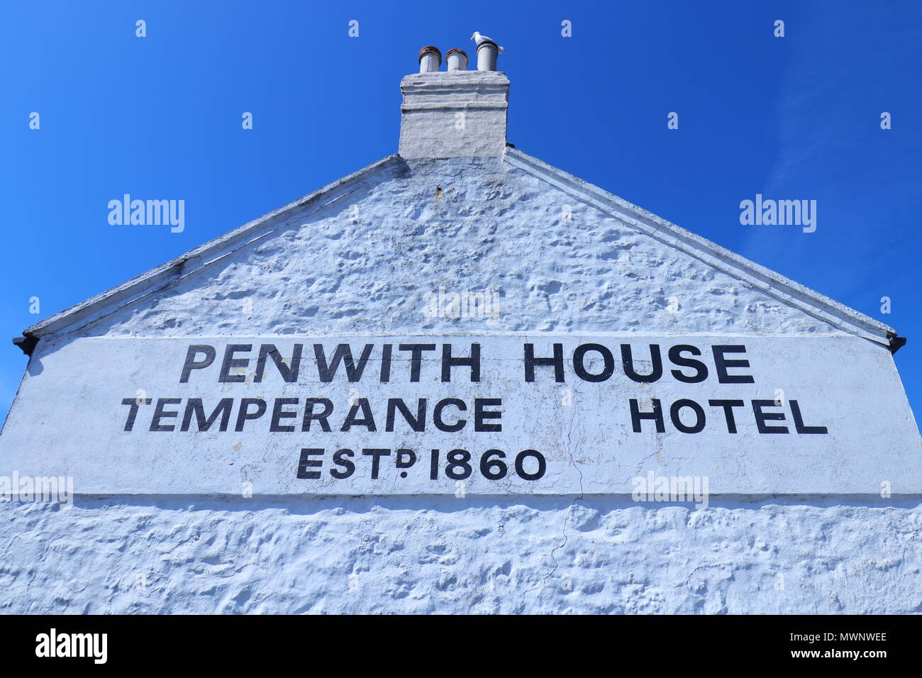 Penwith House Lands End - Cornwall Stock Photo - Alamy