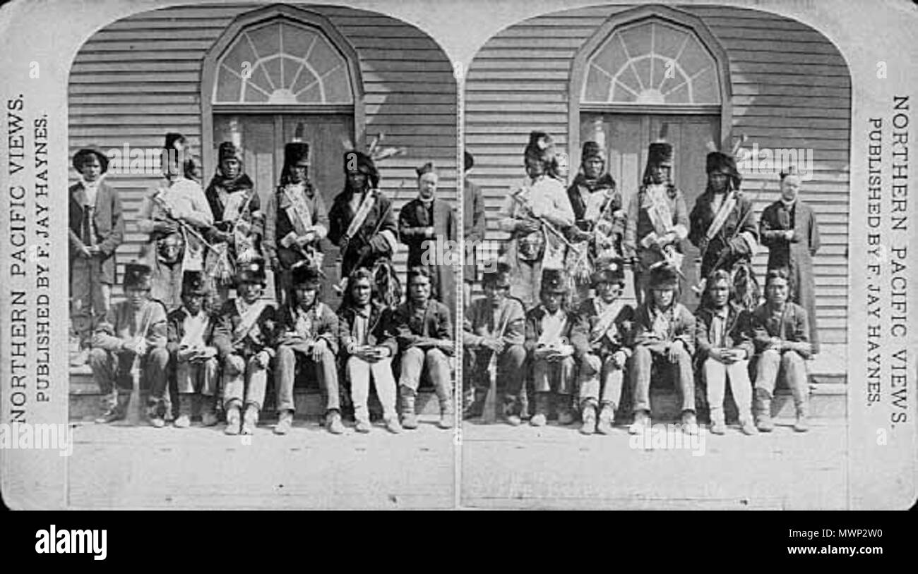 . English: Miskwaagamiiwizaga'iganiing (Ogimaag Red Lake Ojibwe Chiefs ...