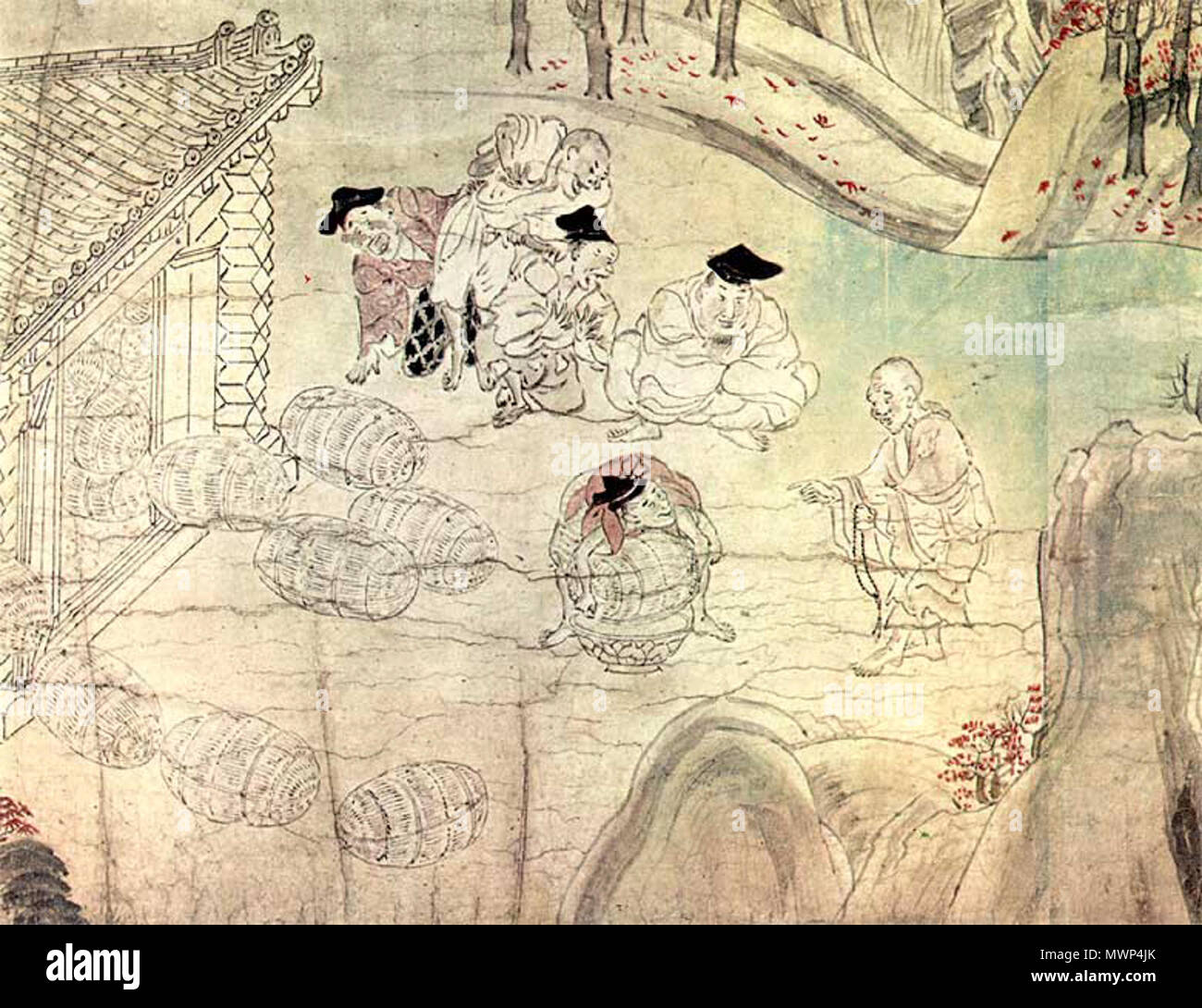 Shigisan engi emaki hi-res stock photography and images - Alamy