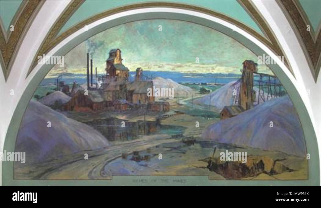 Missouri state capitol mural hi-res stock photography and images - Alamy