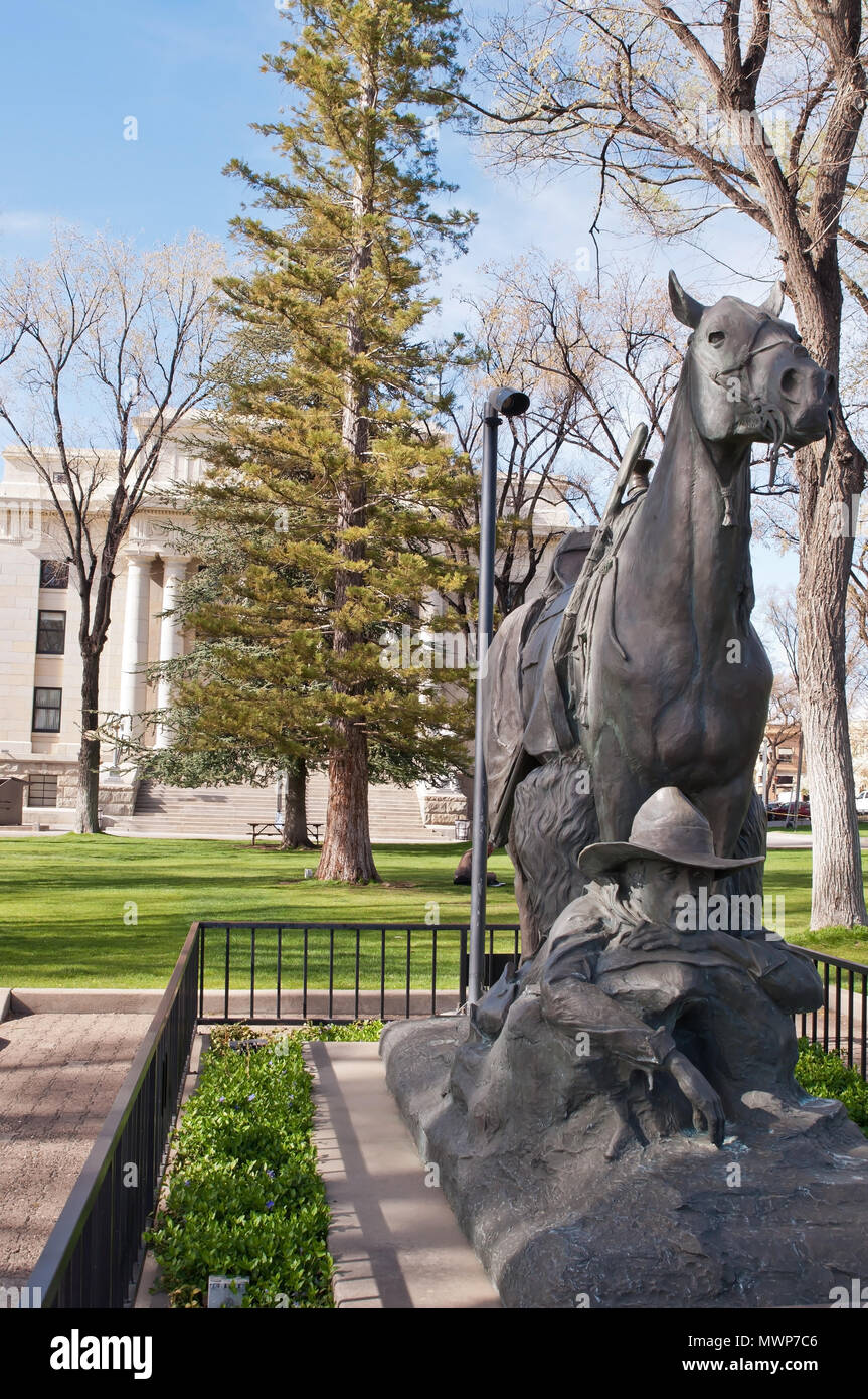 Rough rider statue hi-res stock photography and images - Alamy
