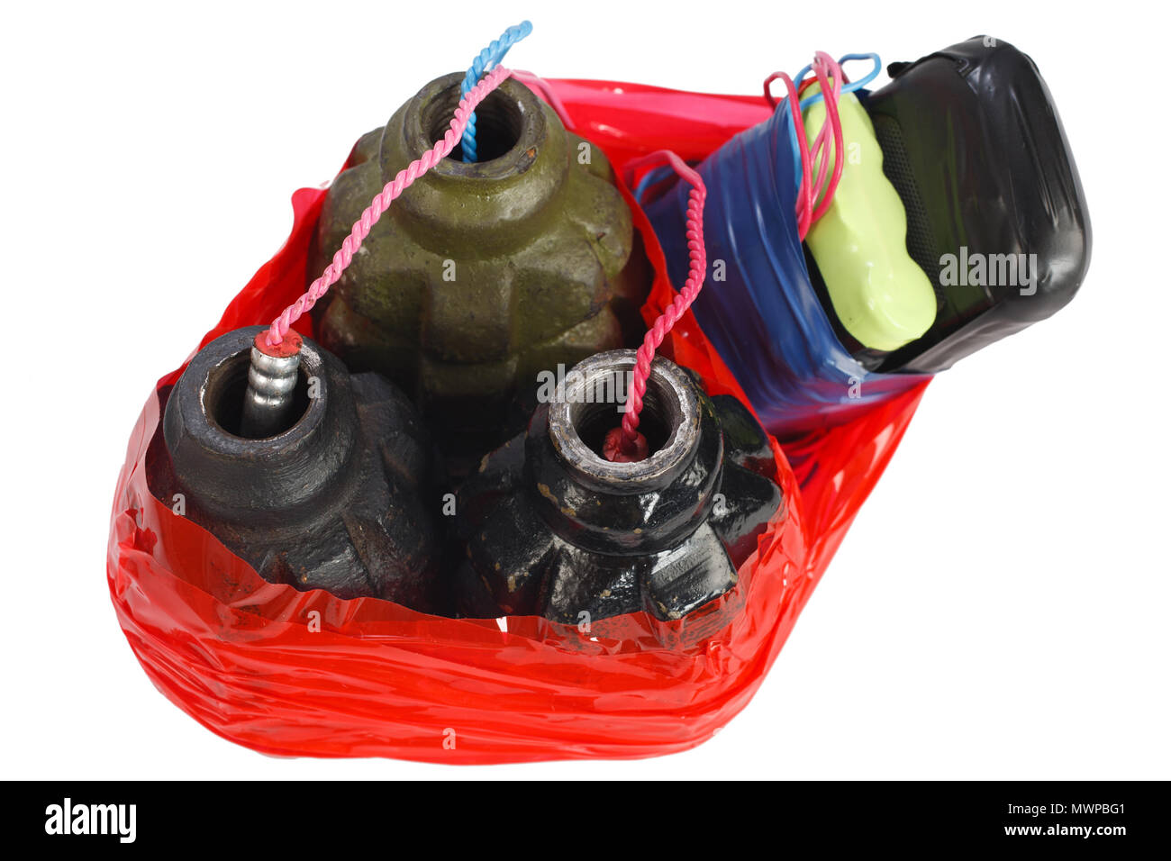 Improvised hand grenade hi-res stock photography and images - Alamy