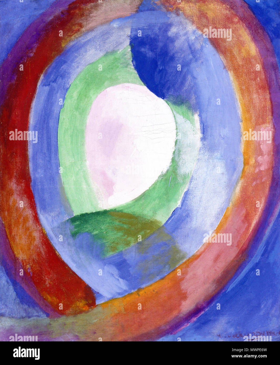 . English: Circular Forms, Moon No. 1 . 1913 524 Robert Delaunay ...