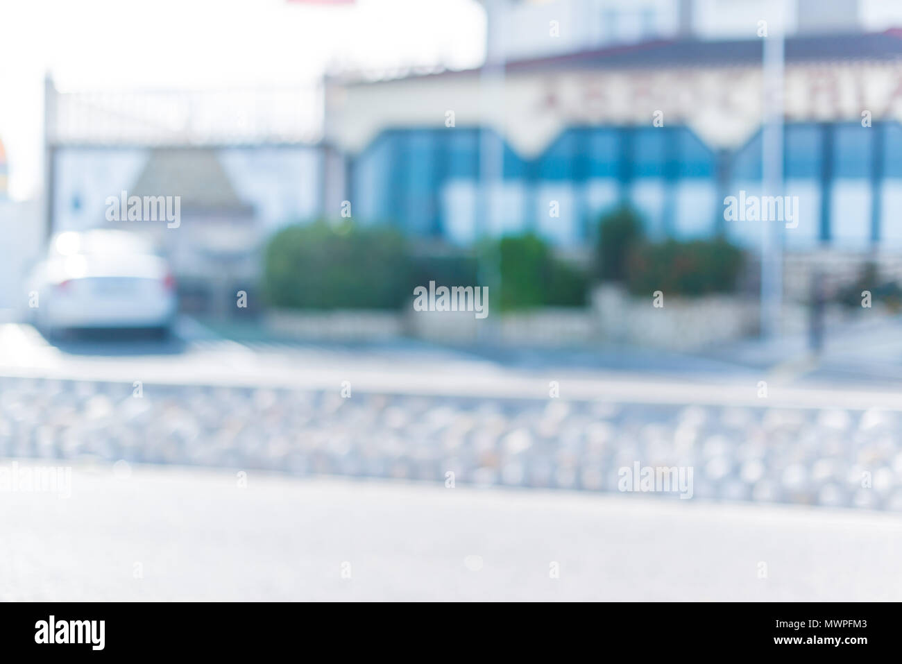 Defocused and blurred background, outdoor Stock Photo - Alamy