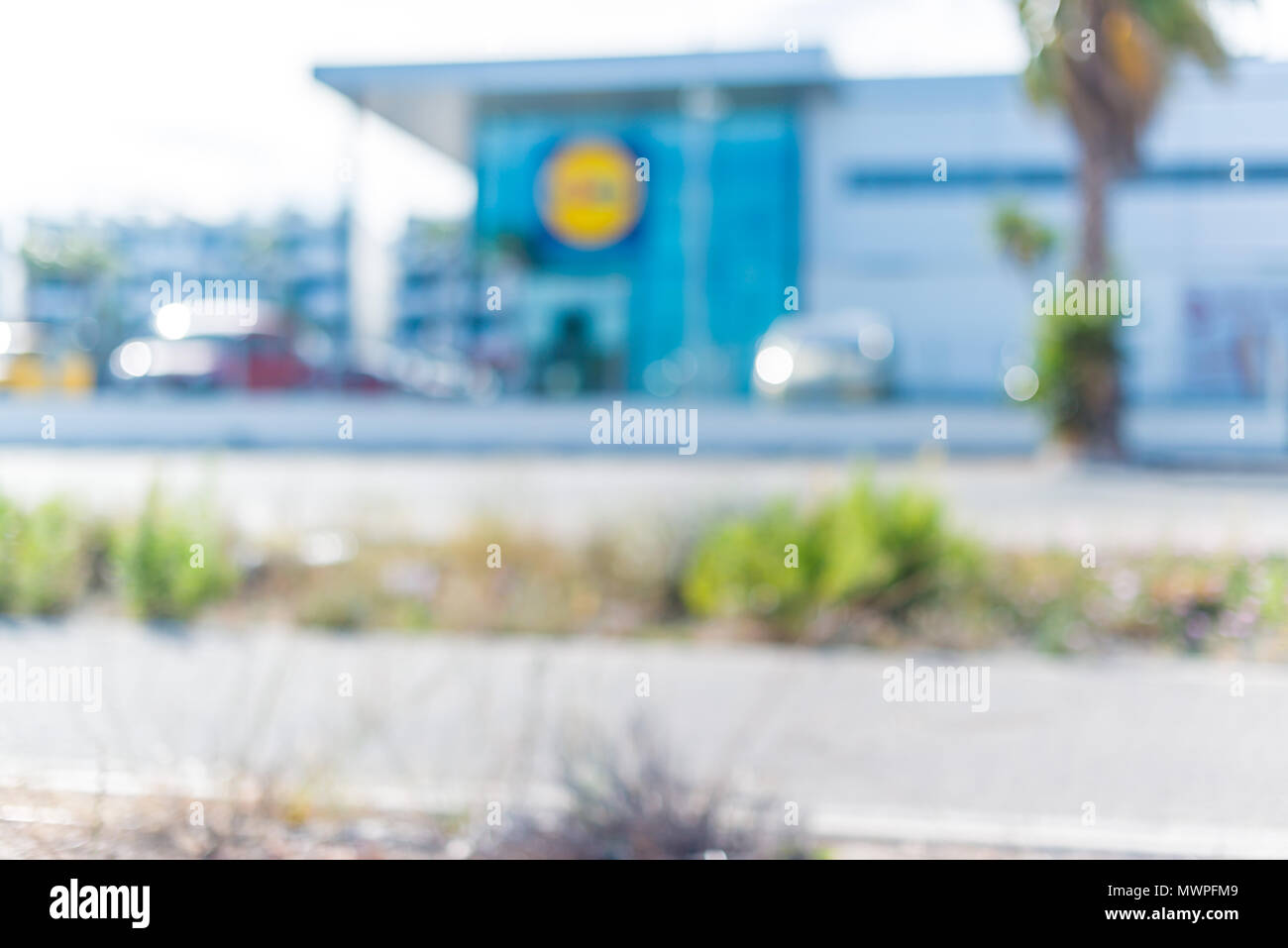 Defocused and blurred background, outdoor Stock Photo - Alamy