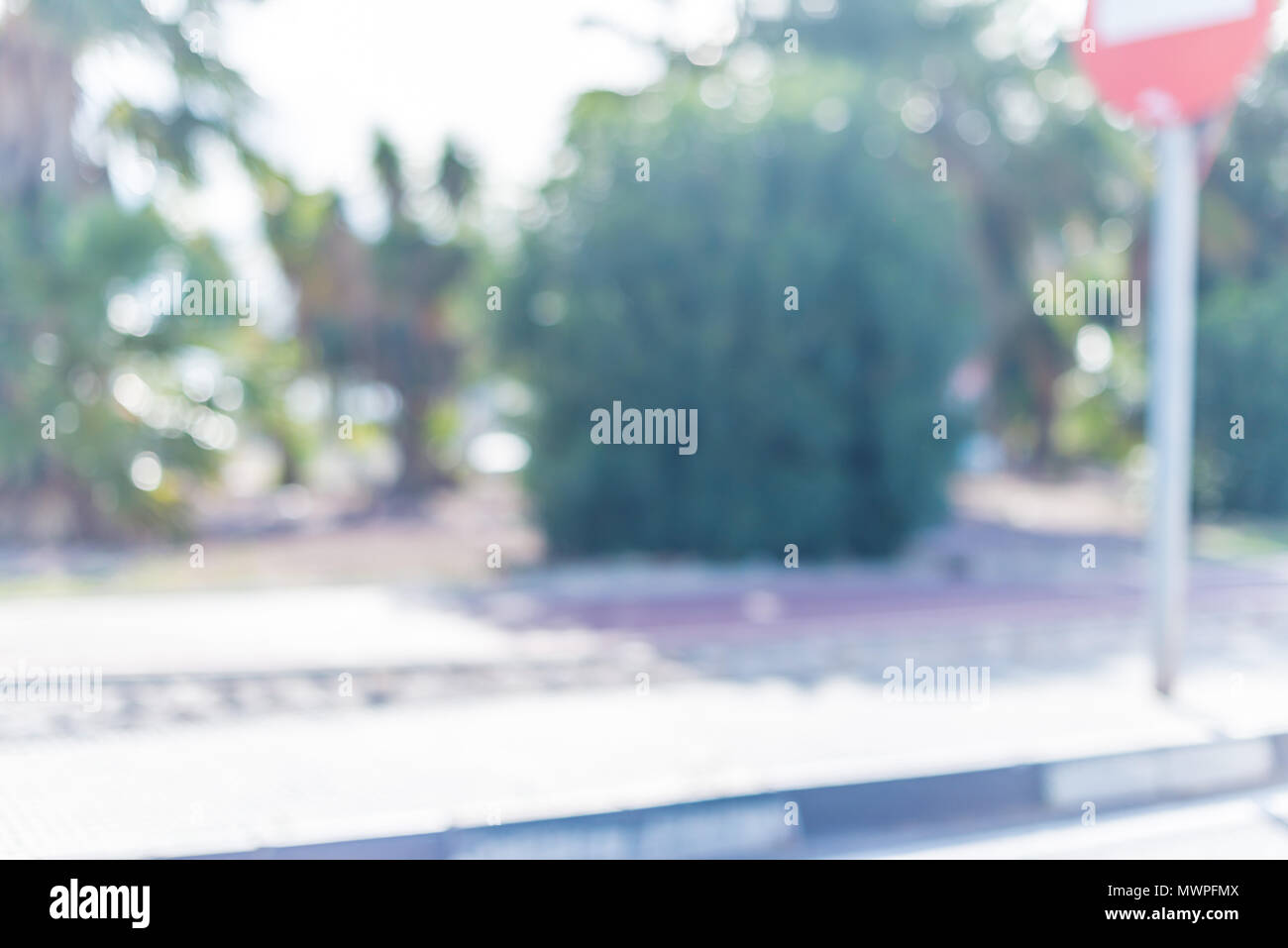Defocused and blurred background, outdoor Stock Photo - Alamy