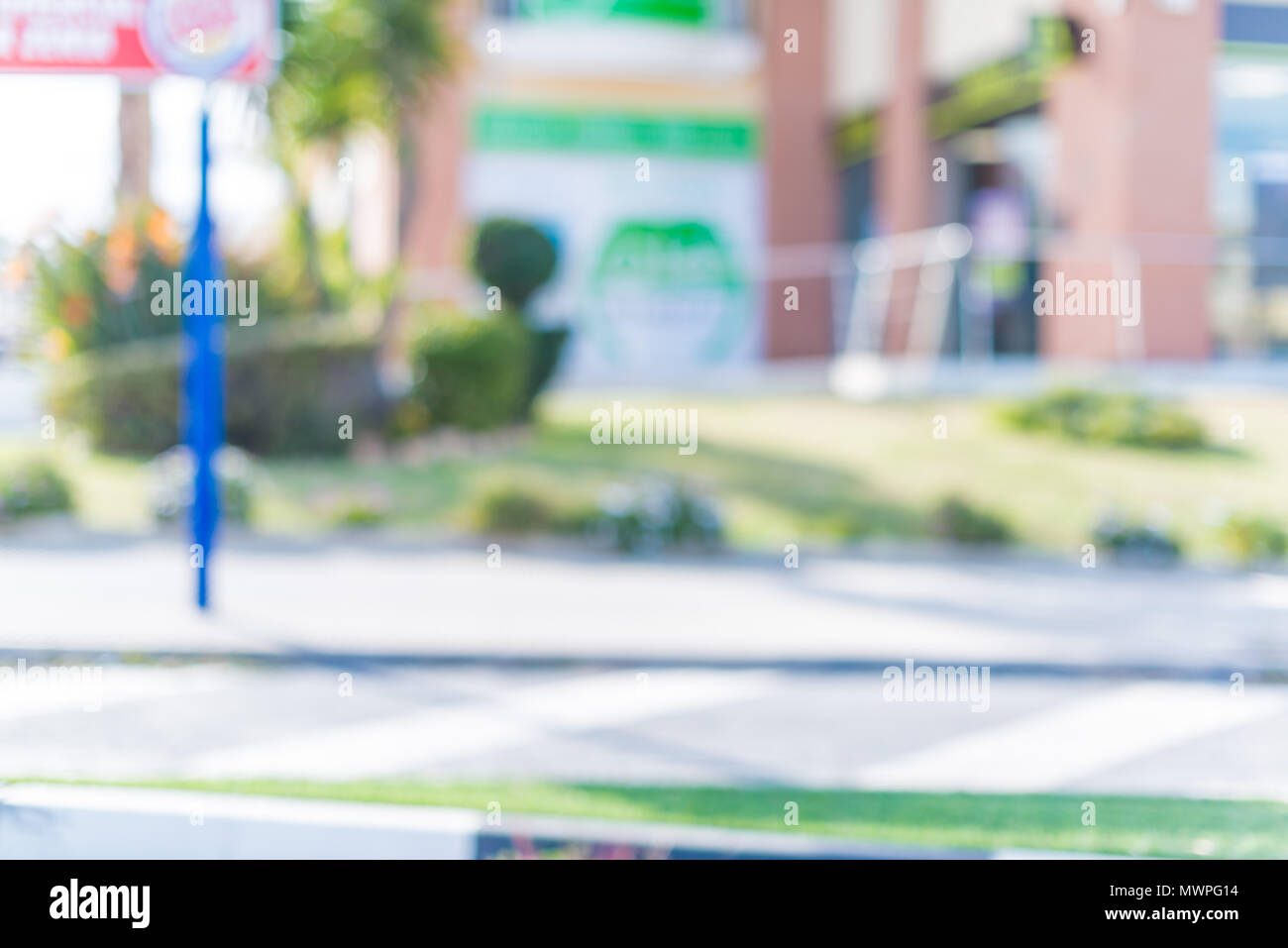 Defocused and blurred background, outdoor Stock Photo - Alamy