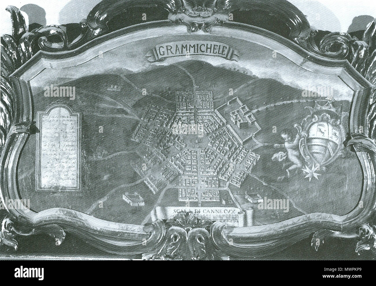 Antique map of palermo hi-res stock photography and images - Alamy