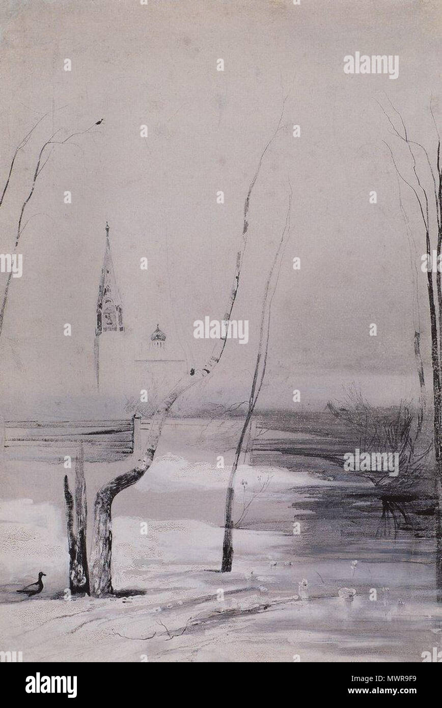 . Russian: «Грачи прилетели» Rooks have Returned . 1871 545 Savrasov ...