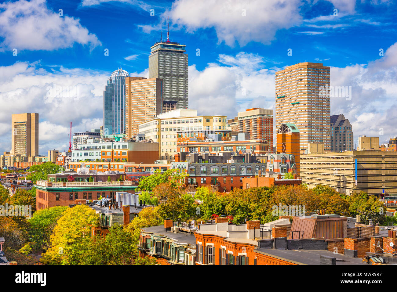Boston, Massachusetts, USA downtown cityscape Stock Photo - Alamy