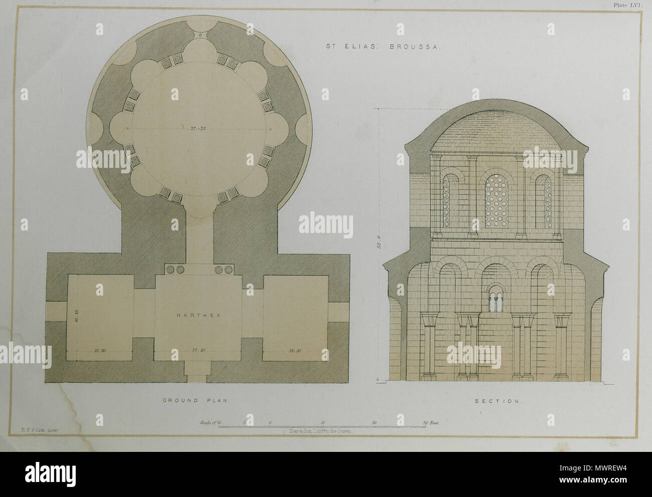 . English: Félix Marie Charles Texier. Byzantine Arcitecture ...