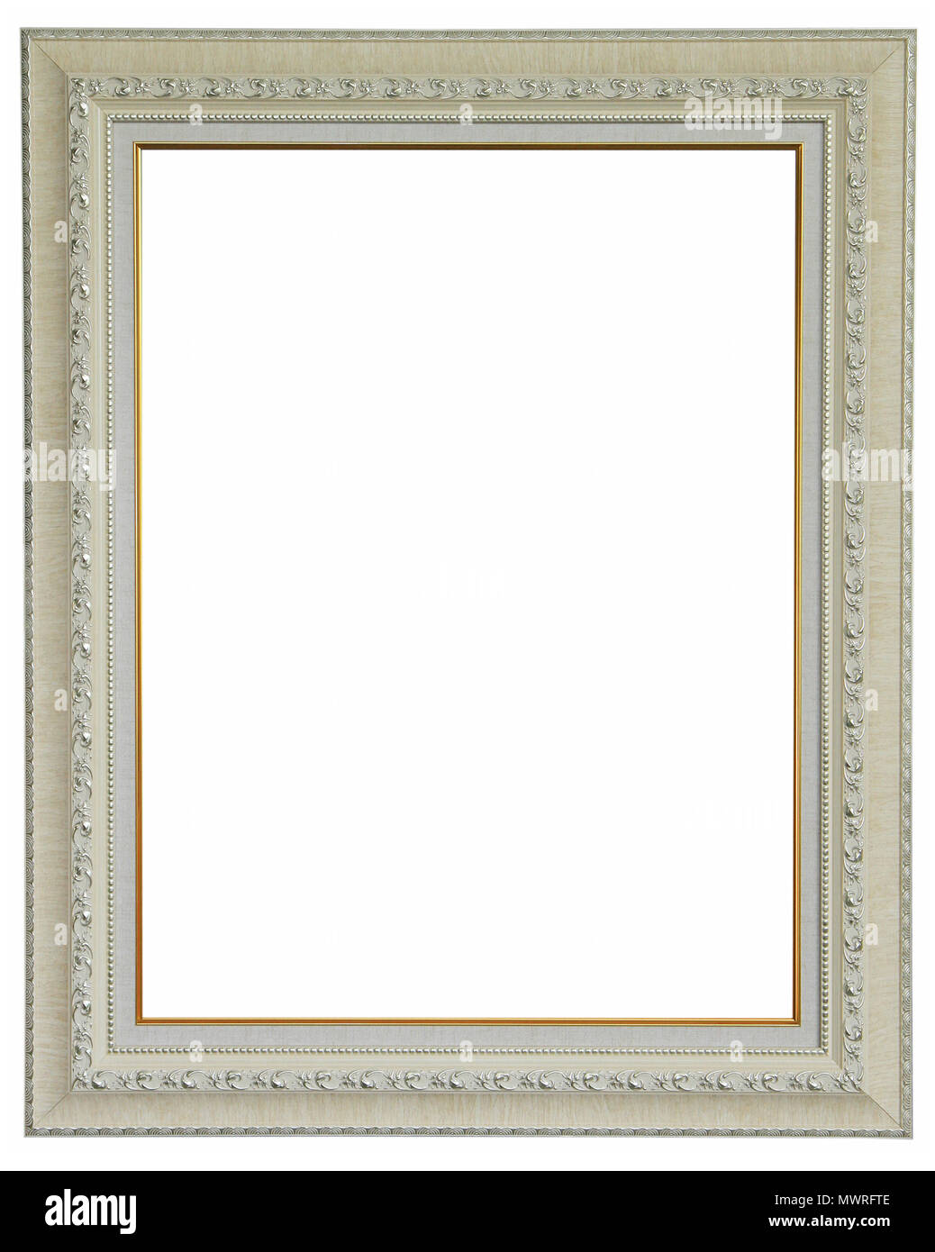 Gilt silver framework hi-res stock photography and images - Alamy