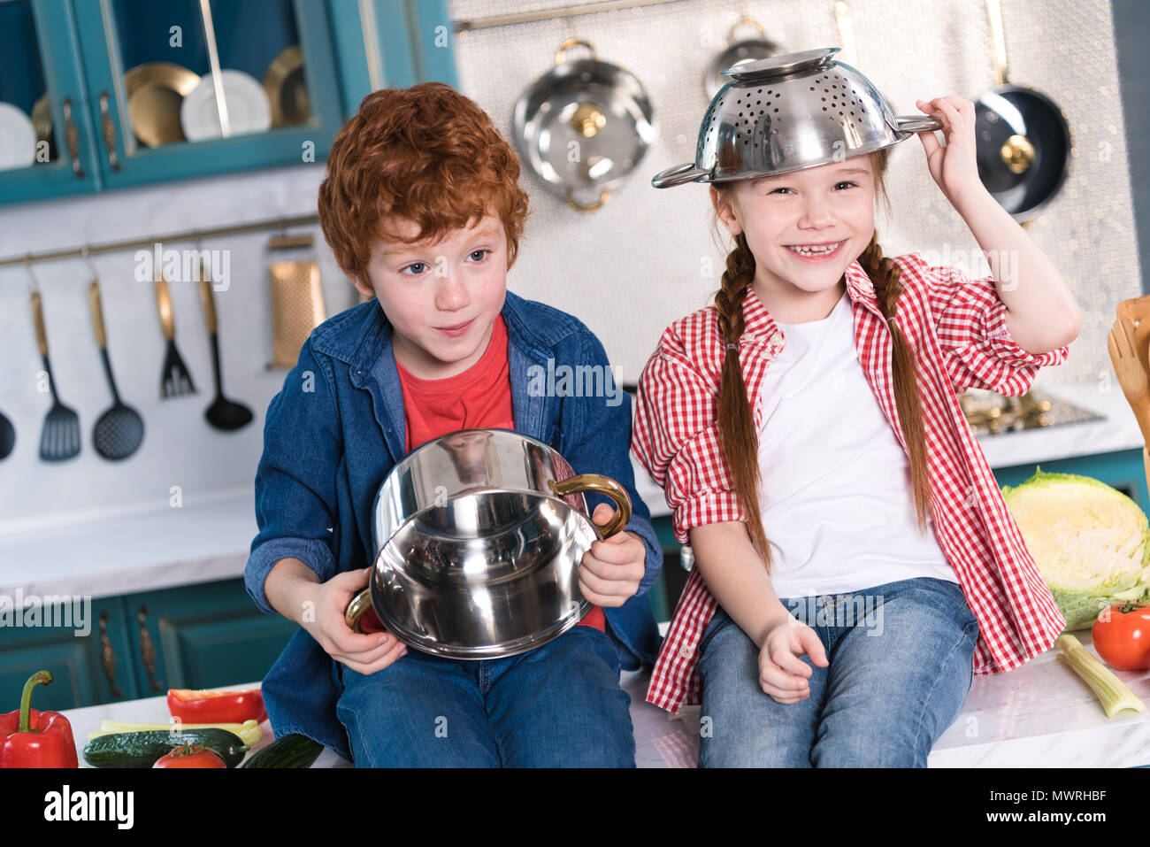 Children utensils hi-res stock photography and images - Alamy