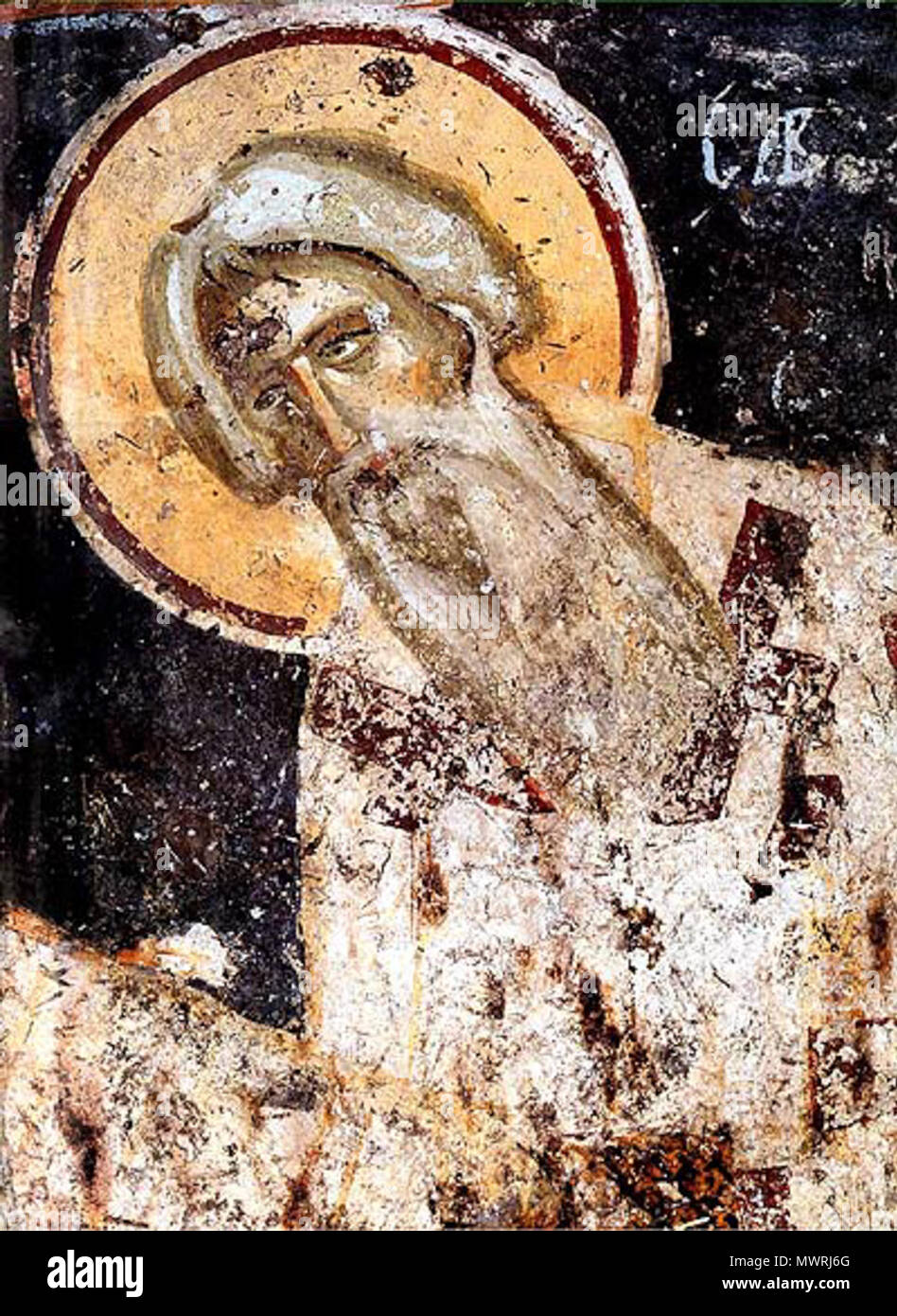 Portrait of saint sava hi-res stock photography and images - Alamy