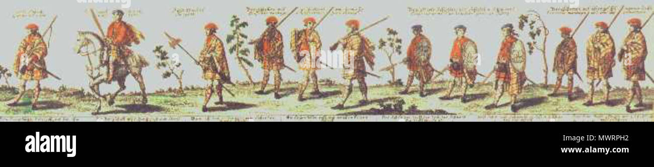 . English: Scottish troops in Flanders, 1743 . 1 January 1743. Unknown ...