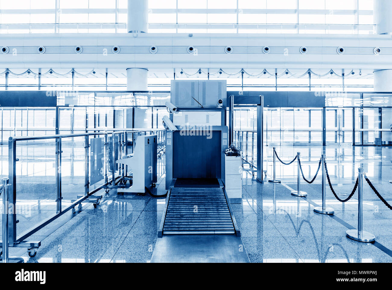 Train station security entrance hi-res stock photography and images - Alamy