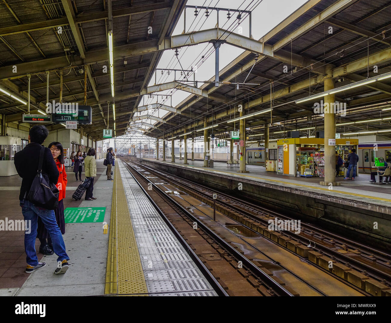 Jr train route map hi-res stock photography and images - Alamy