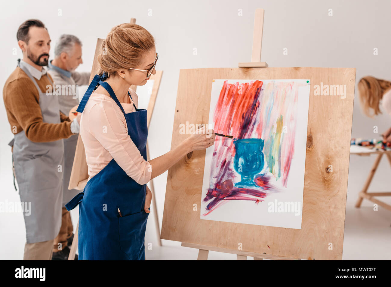 Life drawing class hi-res stock photography and images - Alamy