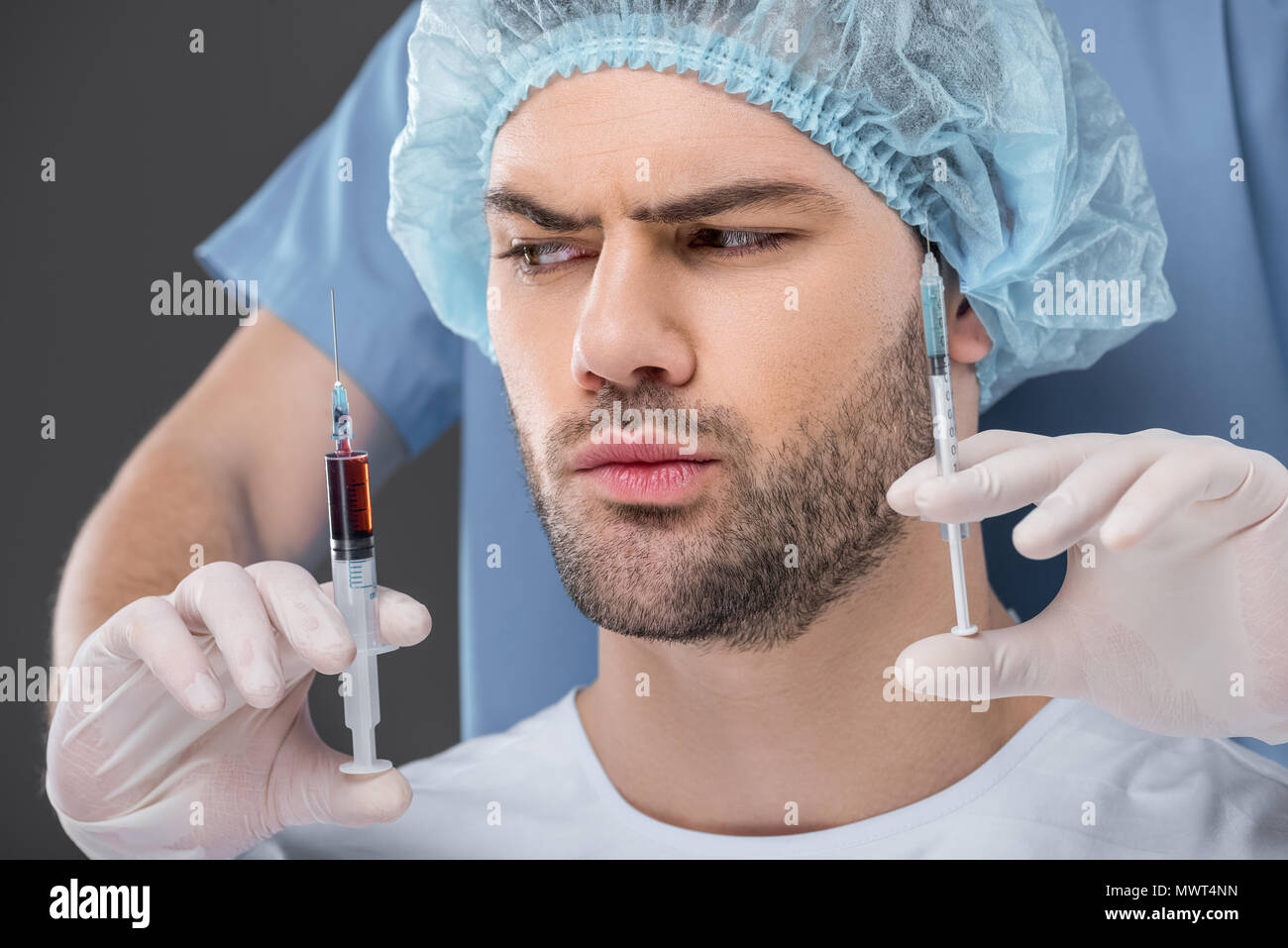 Collagen injections hi-res stock photography and images - Alamy