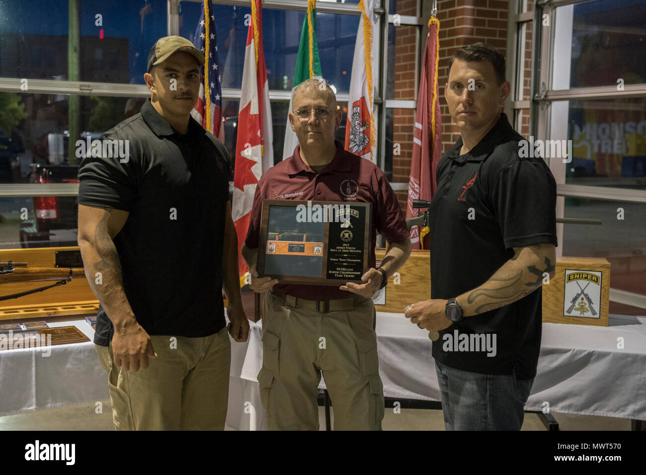 With a combined score of 336 points, Sgt. 1st Class Matthew Hammond and ...