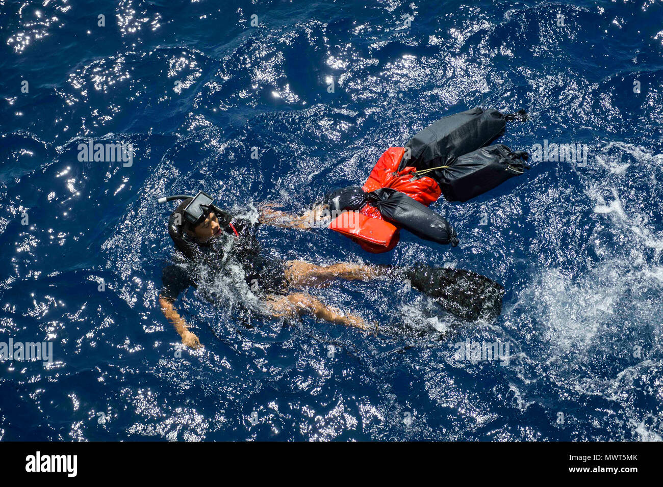 SEA (April 27, 2017) - The Cyclone-class patrol coastal ship USS Zephyr ...