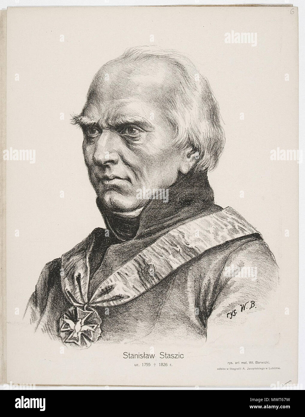 . Stanisław Staszic portrait from CBN Polona . Władysław Barwicki ...