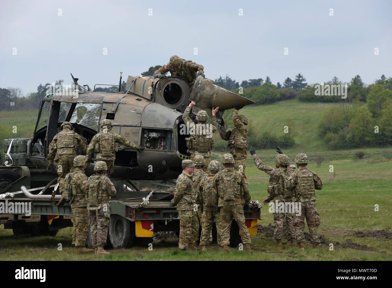 Downed Aircraft Recovery Team Stock Photos & Downed Aircraft Recovery ...