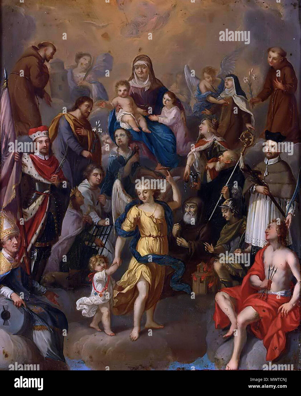 Holy family virgin mary hi-res stock photography and images - Alamy