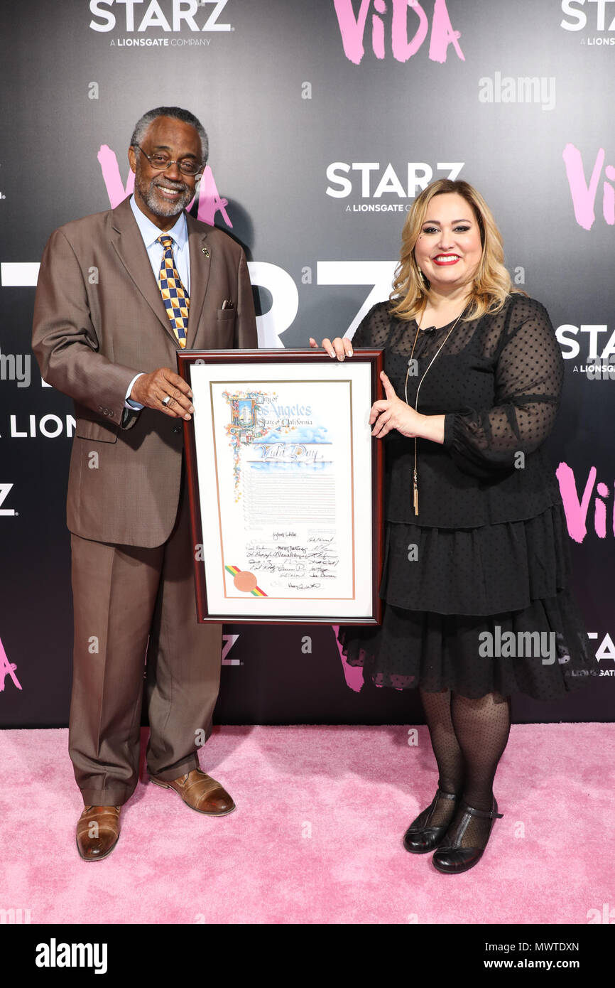 Premiere of STARZ's "Vida" was held at the Regal L.A. Live in Los ...