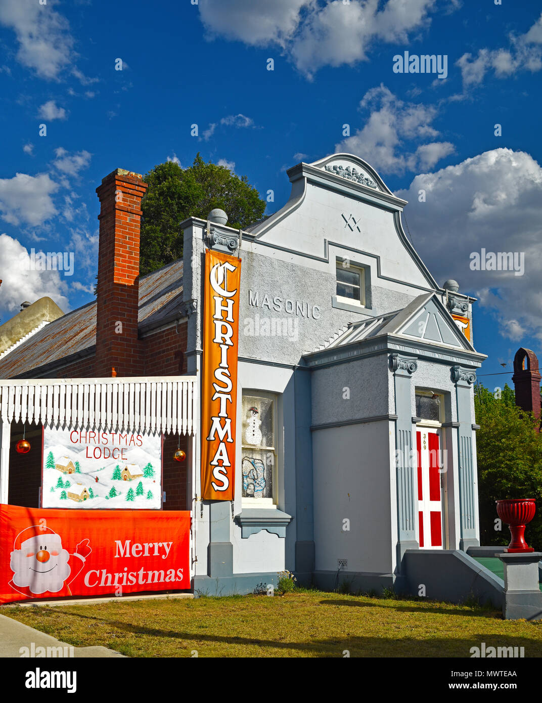the masonic hall in Tenterfield in Northern new south wales, australia ...