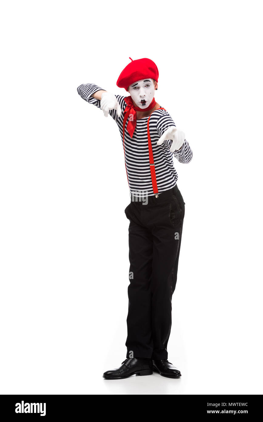 Pointing clown hi-res stock photography and images - Alamy