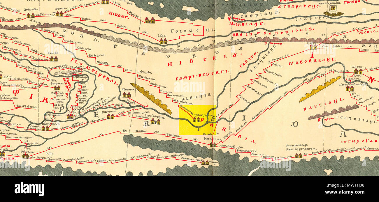 Ancient roman empire road map hi-res stock photography and images - Alamy
