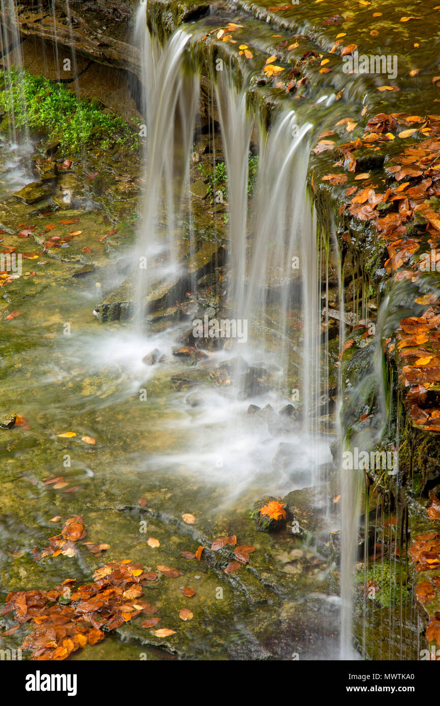 Au Train Falls, Alger County, Michigan Stock Photo - Alamy