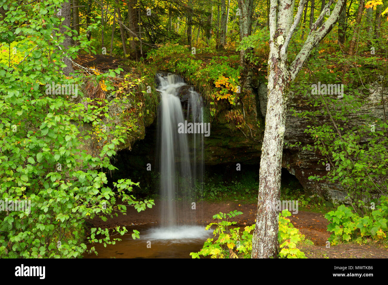 Superior national forest waterfall hi-res stock photography and images ...