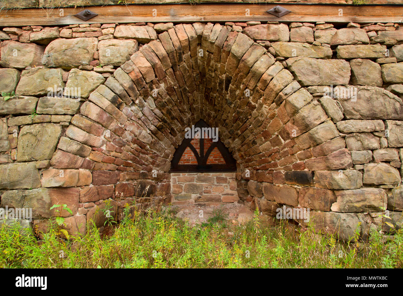 Iron smelting furnace hi-res stock photography and images - Alamy