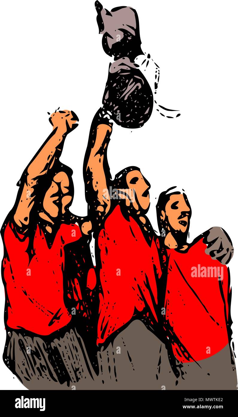 Real Action Football Vectors. Real action football (soccer) hand drawn ...