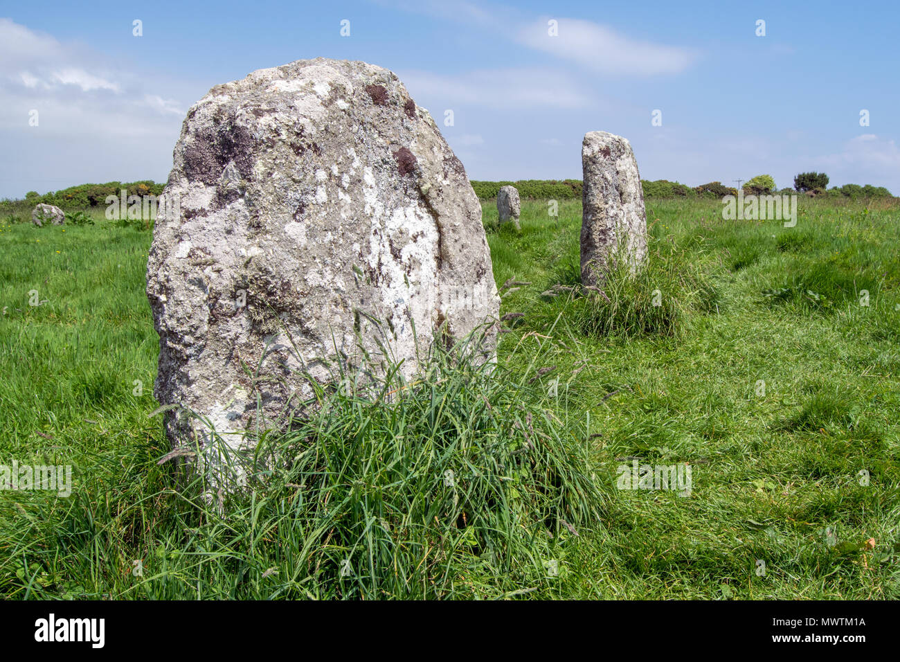 Cornwall stone circle hi-res stock photography and images - Alamy