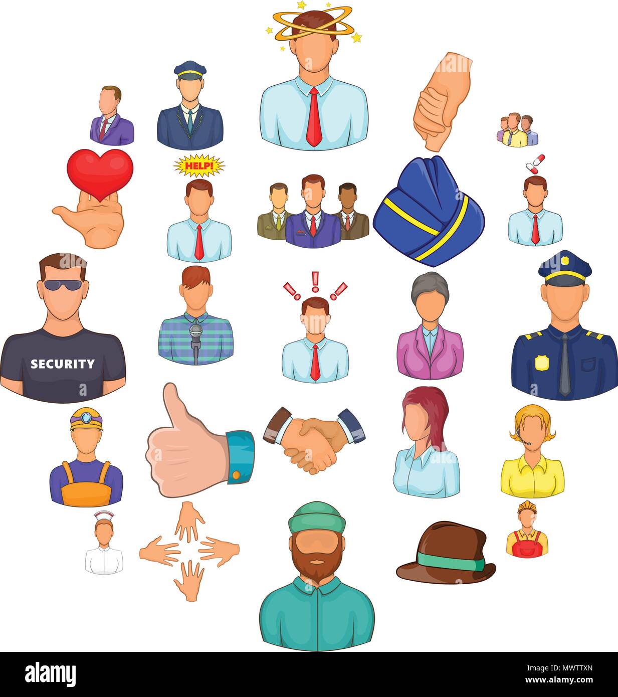 Manpower development Stock Vector Images - Alamy