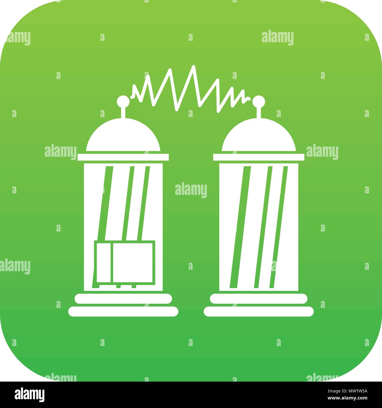 Electrical impulses Stock Vector Images - Alamy
