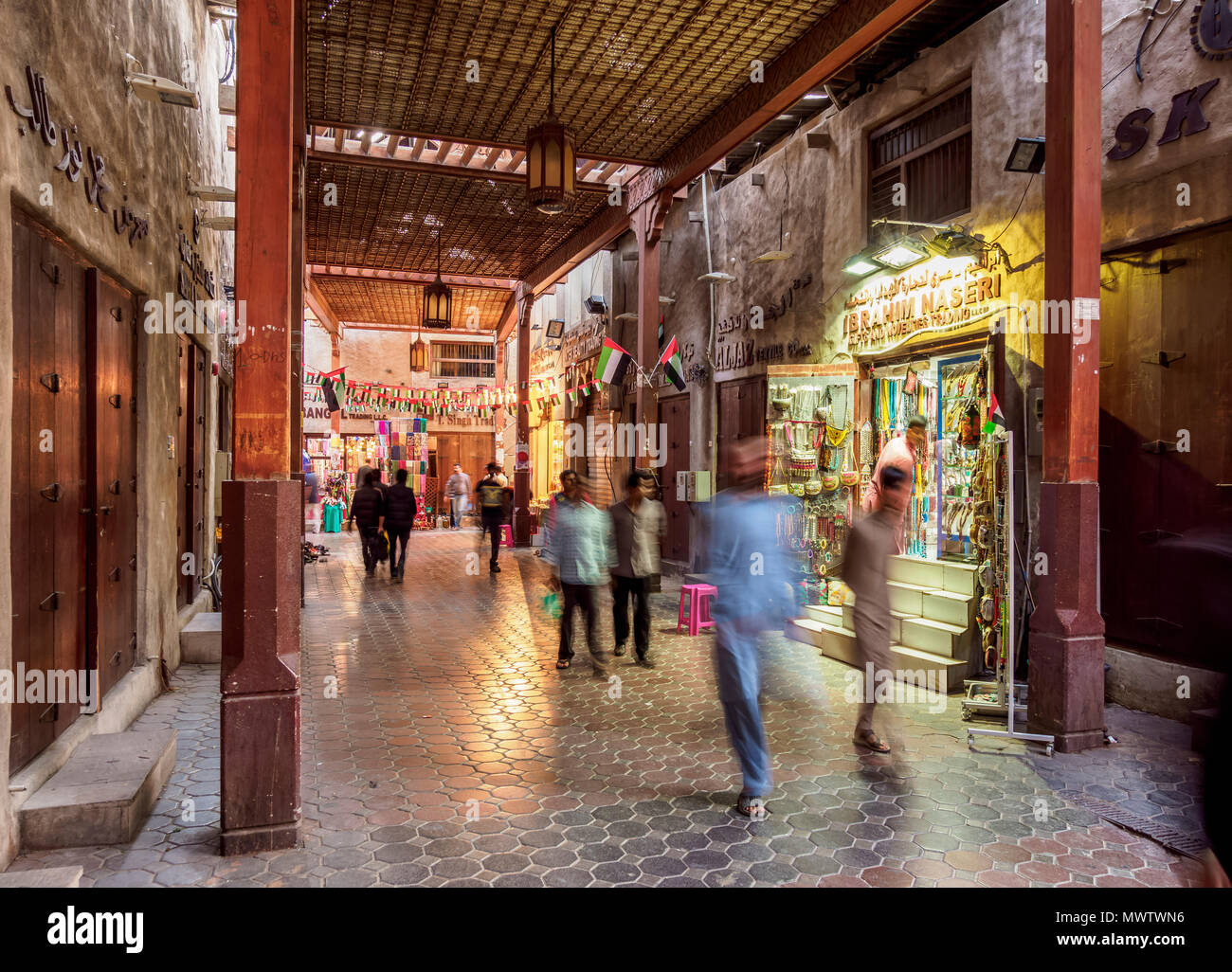 Dubai old souk hi-res stock photography and images - Alamy
