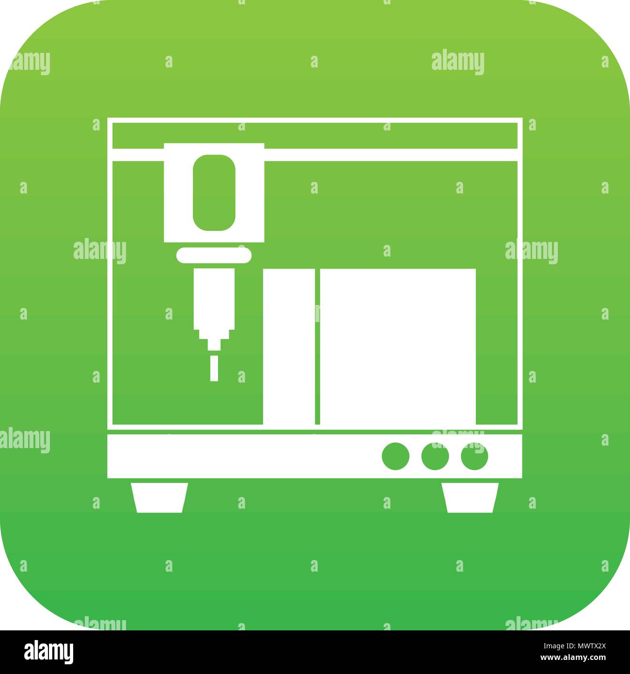 Computer monitor printer program Stock Vector Images - Alamy