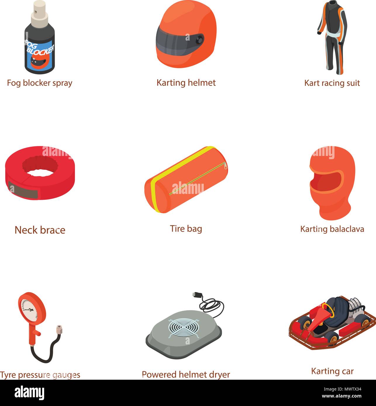 Classic karting Stock Vector Images - Alamy