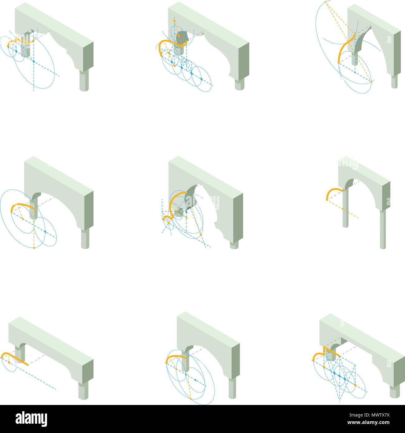 Ogee arch gate hi-res stock photography and images - Alamy