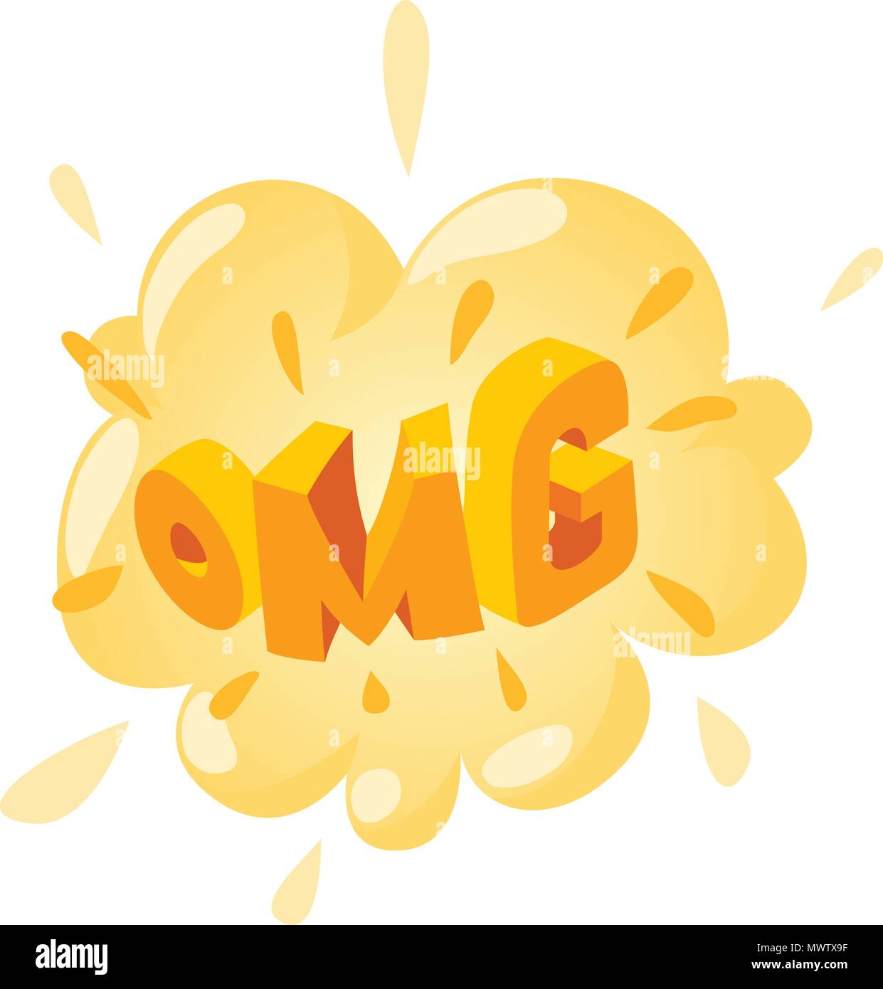 Explosion effect icon isometric hi-res stock photography and images - Alamy