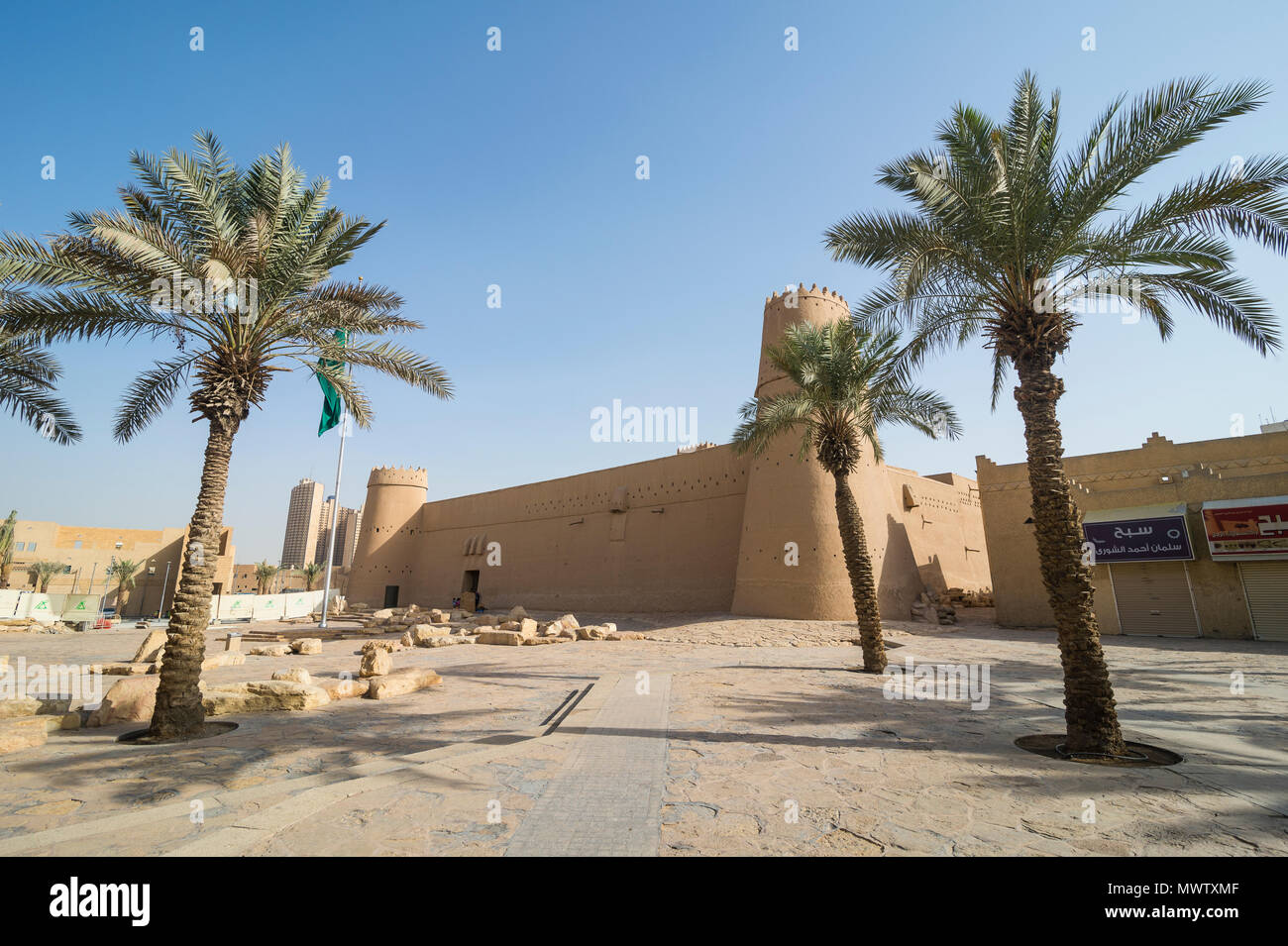 Masmak fort, Riyadh, Saudi Arabia, Middle East Stock Photo - Alamy