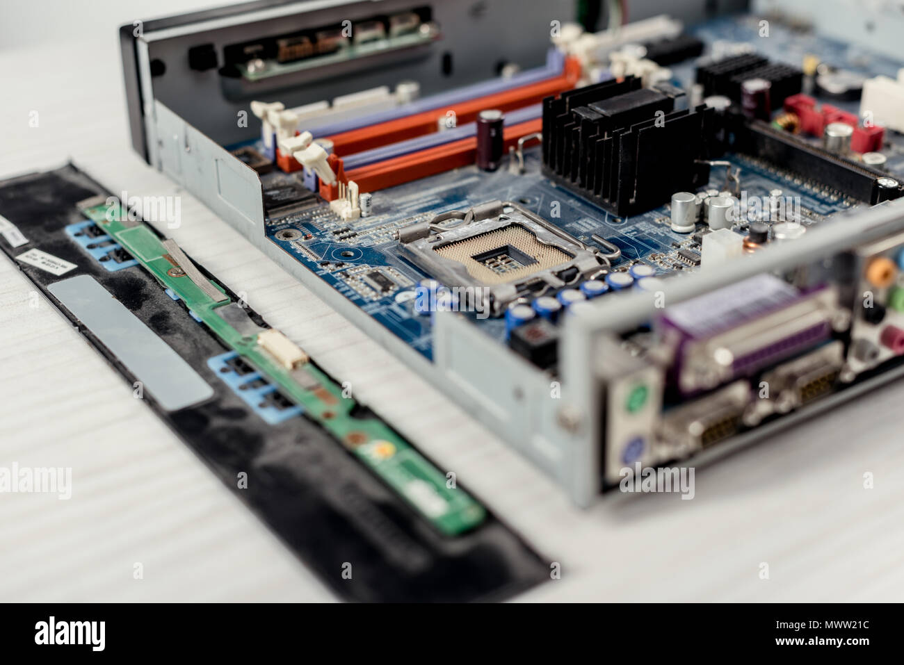 Motherboard details hi-res stock photography and images - Alamy