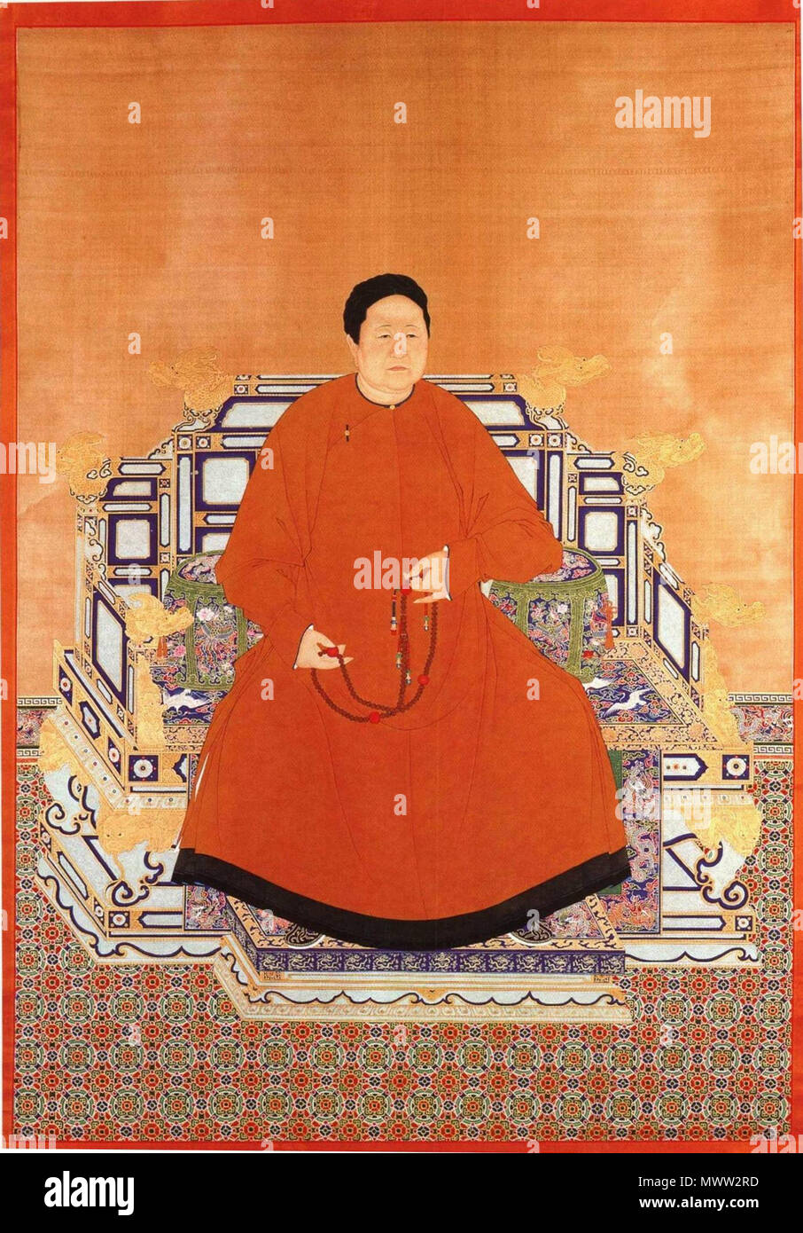 . The Official Imperial Portrait of Qing Dynasty's Empresses . Qing ...